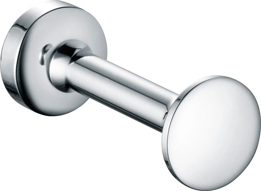Крючок Keuco Elegance new 11615 010000 латунный, хром, в стиле hi-tech, вешалка для полотенец в ванную