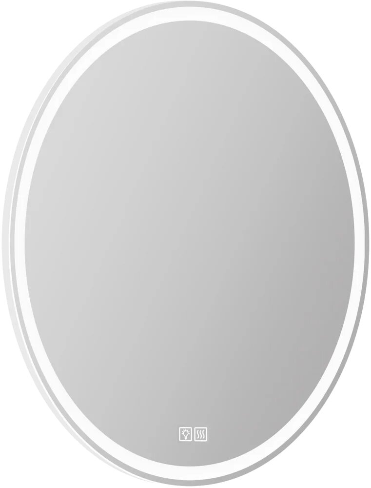 Зеркало круглое BelBagno SPC-RNG-700-LED-TCH-WARM со светодиодной подсветкой, с подогревом, 70 см, с сенсорным управлением, зеркало настенное в ванную, итальянское