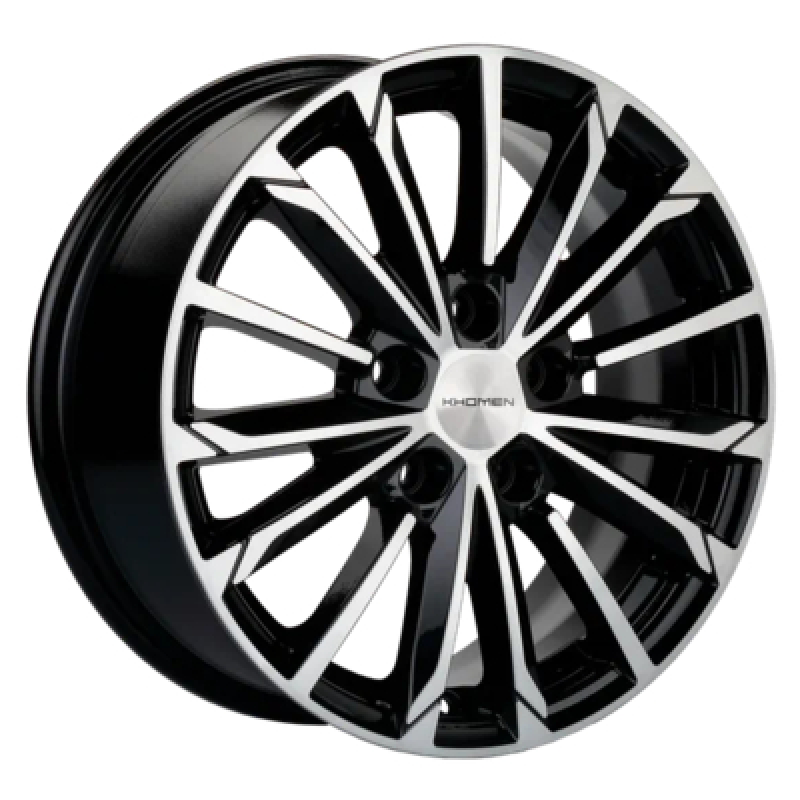 Диск колесный Khomen Wheels KHW1611 (Changan CS35) 6,5x16 5x110 Dia63.3 ET46 цвет Black-FP