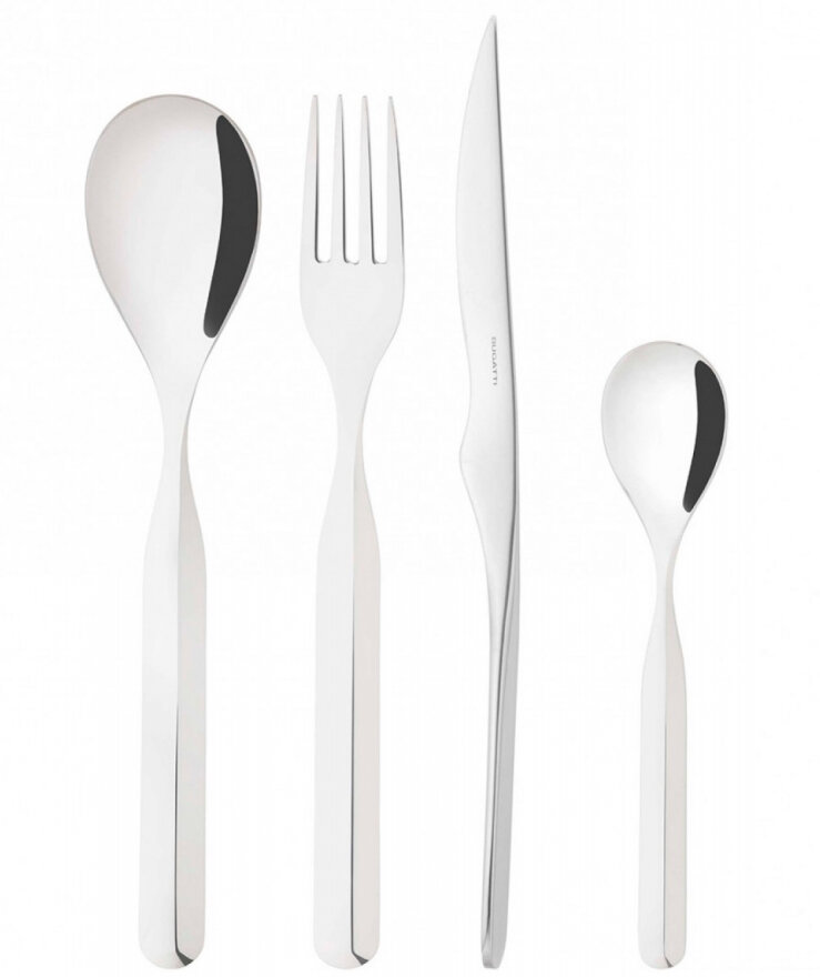 Наборы столовых приборов Bugatti Набор из 24 столовых приборов в деревянной упаковке VIDAL IN-075W50MB