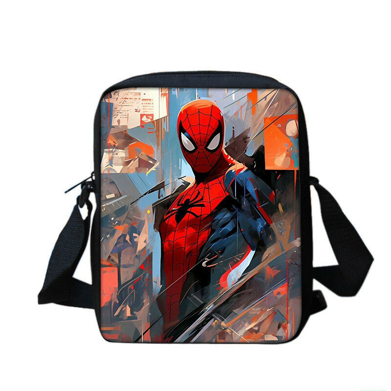 Чемодан через плечо марвел спайдермен молодежный стиль b для школы и прогулок
