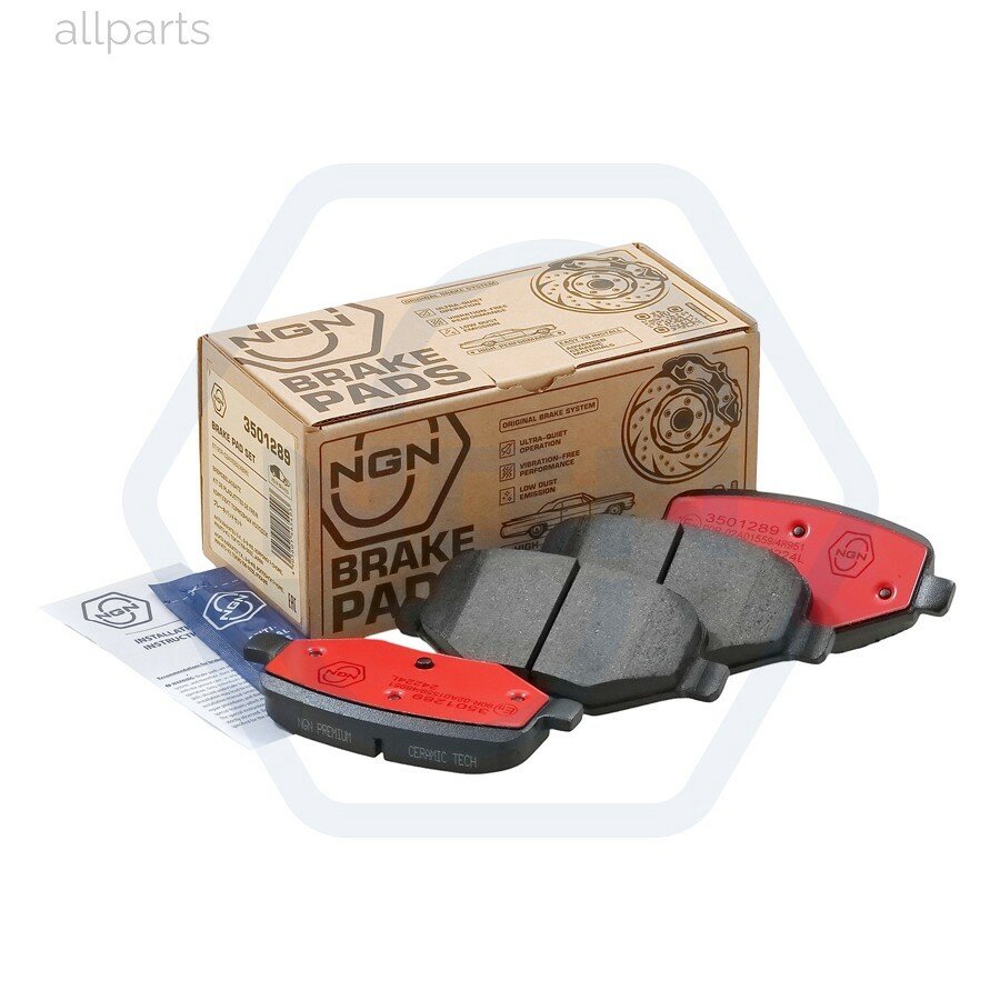 NGN 3501289 Колодки тормозные дисковые Ceramic Technology | зад |