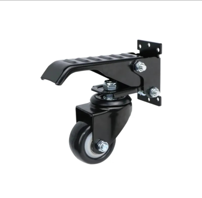 Колеса для мебели 4 шт. DOZAWA. test600Lbs. Колеса снижения для верстака, черное.