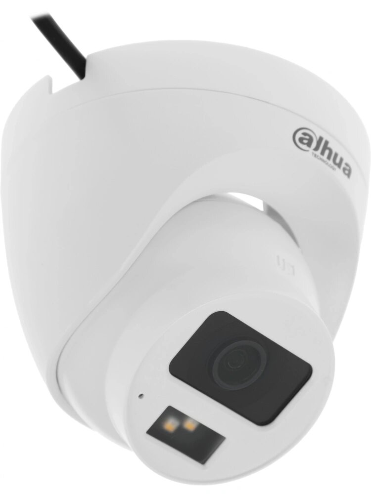 Камера видеонаблюдения Dahua DH-HAC-HDW1200CLQP-IL-A-0280B-S6, фокусное расстояние фиксированное 2.8мм-2.8мм белый (dh-hac-hdw1200clqp-il-a-0280b)