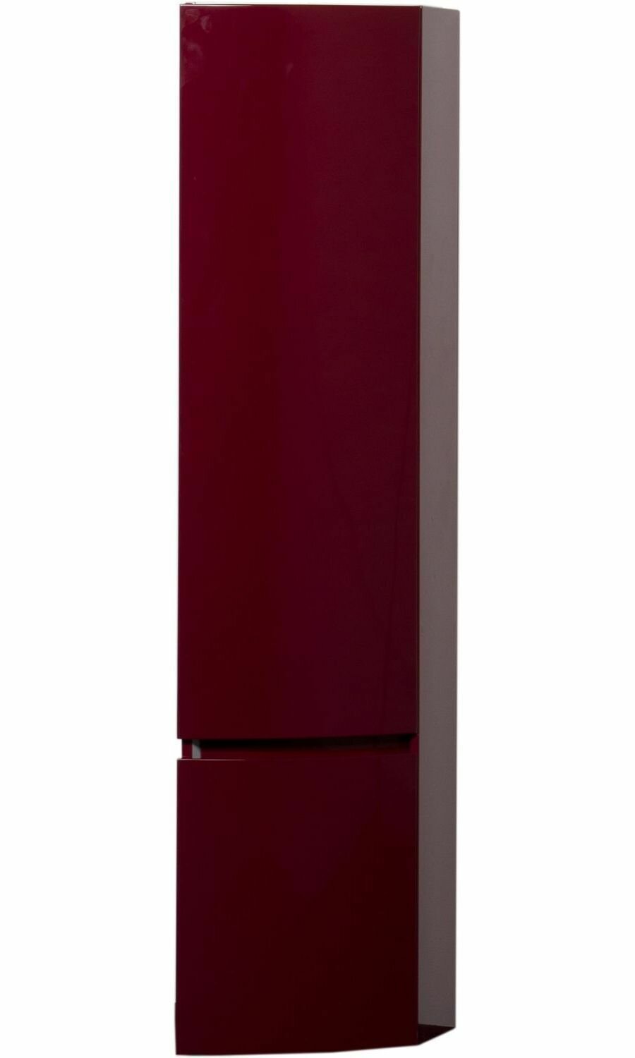 Шкаф-пенал Aquanet Римини М 35 R бордо – шкаф для ванной комнаты