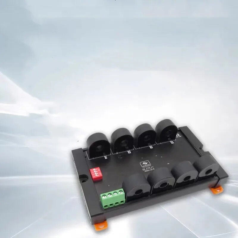 Новый 8-канальный трансформатор тока AC 0-50A, модуль сбора тока, изолированный RS485, Modbus-RTU, точность связи 0,1 А