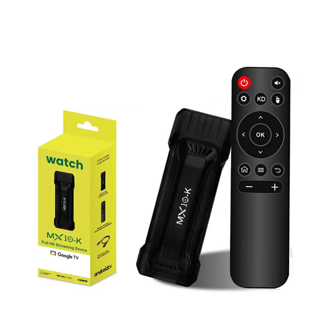 MX10-K Global Android TV Stick Google TV Dual Wifi 4K 4K Media Player Инфракрасный пульт дистанционного управления Fire Stick для Android 14 TV на Smart TV