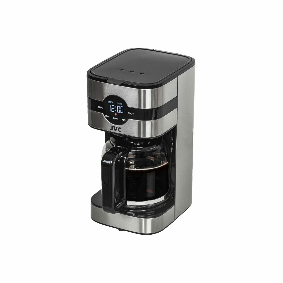 Кофеварка капельного типа JVC JK-CF28, 1000Вт, объем для воды 1.5л (1828956), 4шт.