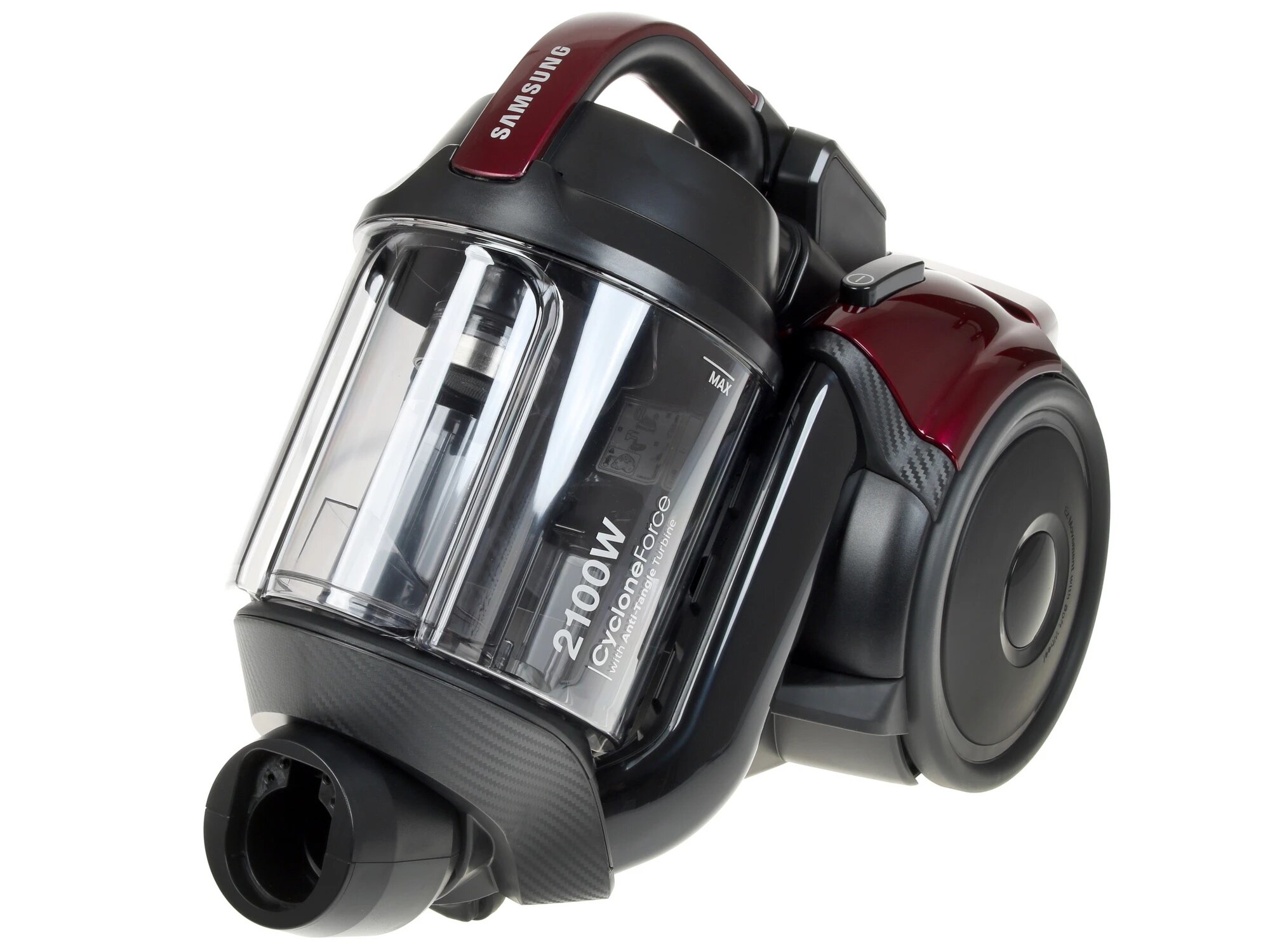 Пылесос Samsung SC21K5150HP, контейнер, сухая уборка, мощность всасывания 440 Вт