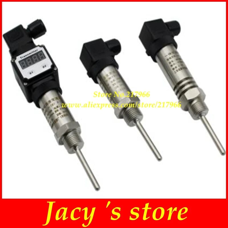 G1/2 Hessman подключаемый встроенный датчик температуры 4-20MA сенсорный модуль 0-10 В 0-5 В выход термостойкость PT100, 0-100C 4-20ma, 50 мм