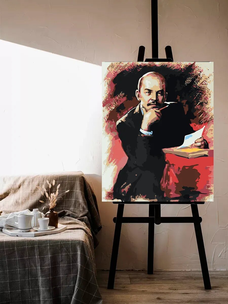 Картина по номерам Ленин Революционер СССР