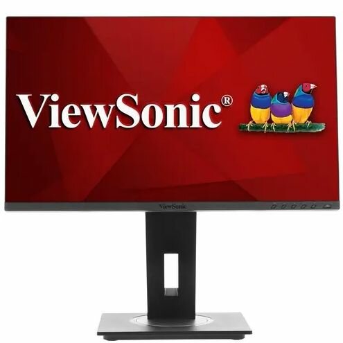 23,8" Монитор ViewSonic VG2455 (VG2455 + E/P) черный - 1920x1080@60Гц, IPS, 5 мс, 1000:1, 250 Кд/м, 178/178, HDMI, Display Port, VGA (D-SUB),