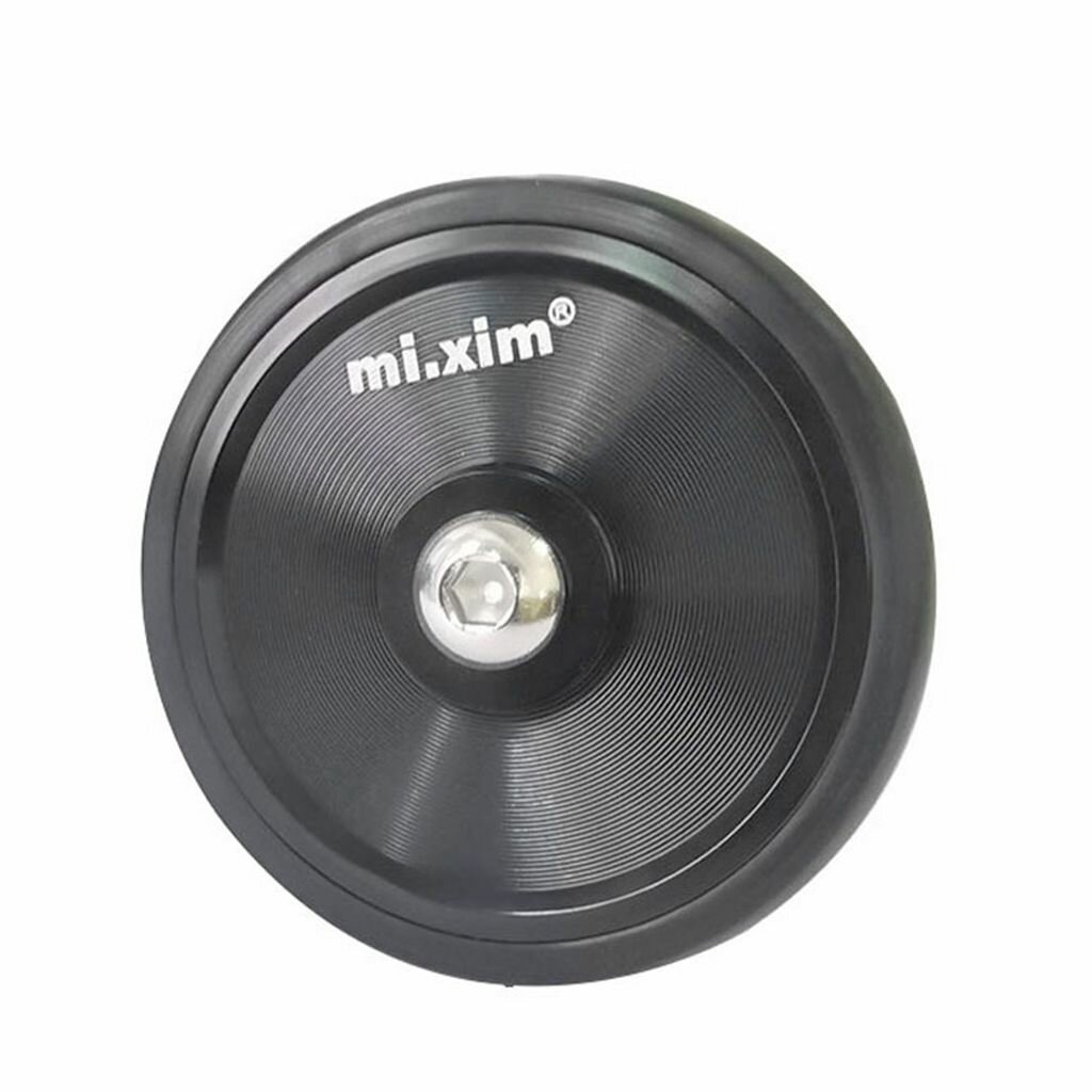 Твердое легкое колесо из алюминиевого сплава, модифицированное складное нажимное колесо-черный