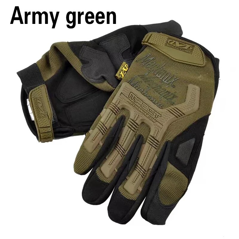 Тактические перчатки Seal 4 из искусственной кожи М, Army green