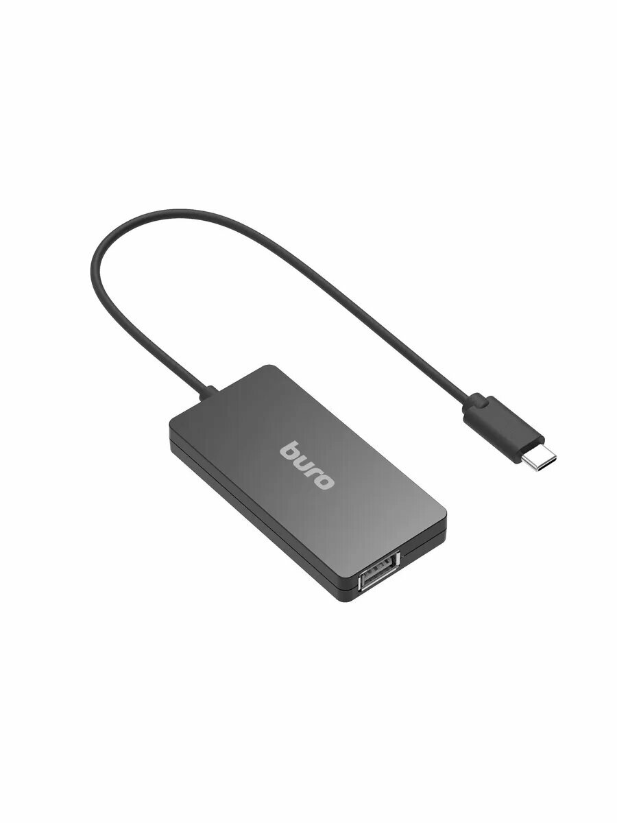 Разветвитель USB-C BPH-C-1730 4 порта черный