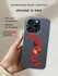 Чехол на Apple iPhone 15 Pro / Айфон 15 Про с принтом "Amour lips - 14 февраля",...