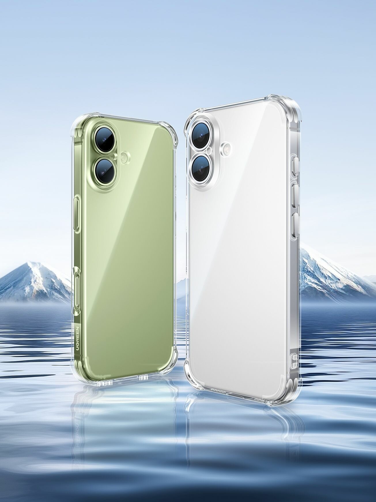 Чехол защитный UGREEN CA230 (85099) Protective Case for iPhone 17 6,3'. Цвет: прозрачный