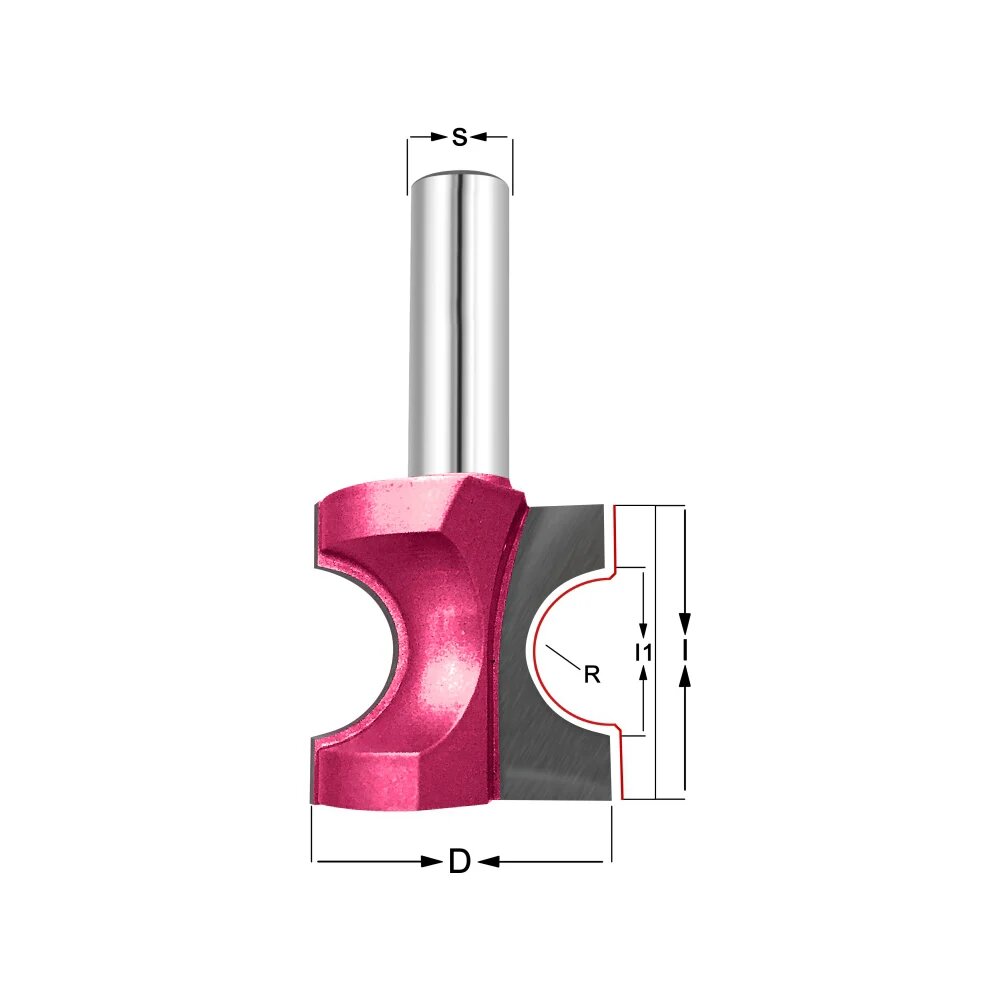 PROCUT Фреза бычий нос (Катушка) R=12,7 D=41,3x34 H=25,4 S=12 330201P