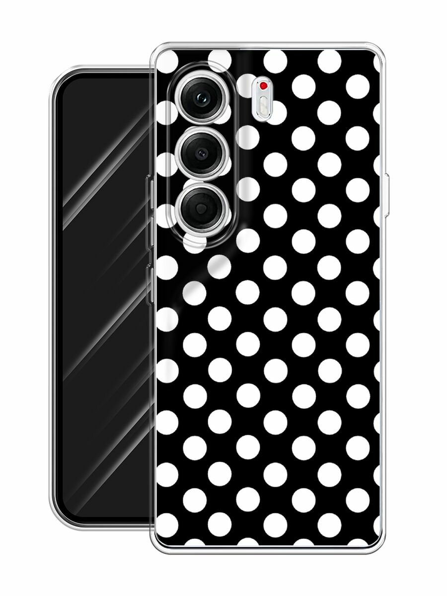 Чехол на Tecno Camon 40 Pro / Текно Камон 40 Про с принтом горох — фото 1