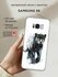 Чехол на Samsung Galaxy S8 / Самсунг Галакси С8 с принтом "Пантера арт 3"
