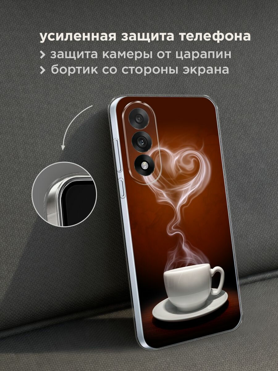 Чехол на OnePlus Nord 5 / Ван Плас Норд 5 с принтом "Кофейная любовь" — фото 1