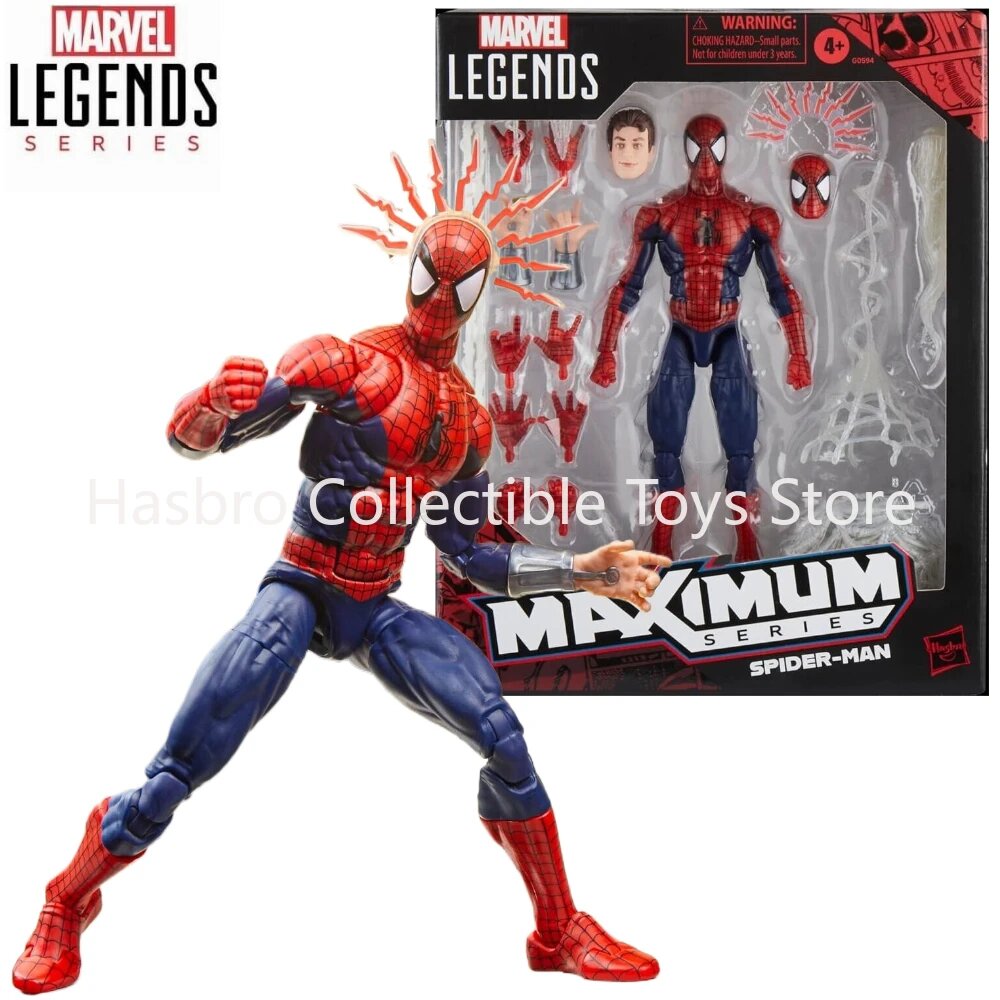 Hasbro Marvel Legends Maximum Series Людина-паук 6-дюймовая фигурка