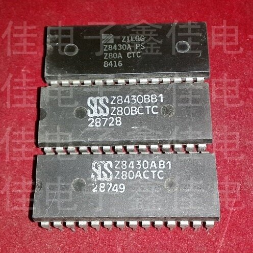 5шт Z8430BB1 Z80ACTC Z80BCTC DIP28 Чип Интегральная схема