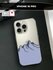 Чехол на Apple iPhone 16 Pro / Айфон 16 Про с принтом "Гора", прозрачный