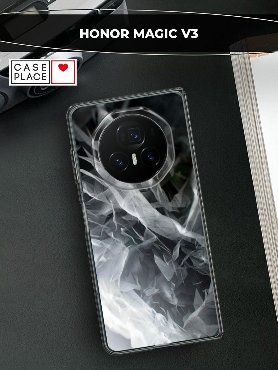 Чехол на Honor Magic V3 / Хонор Мэджик V3 с принтом "Абстракция 9"