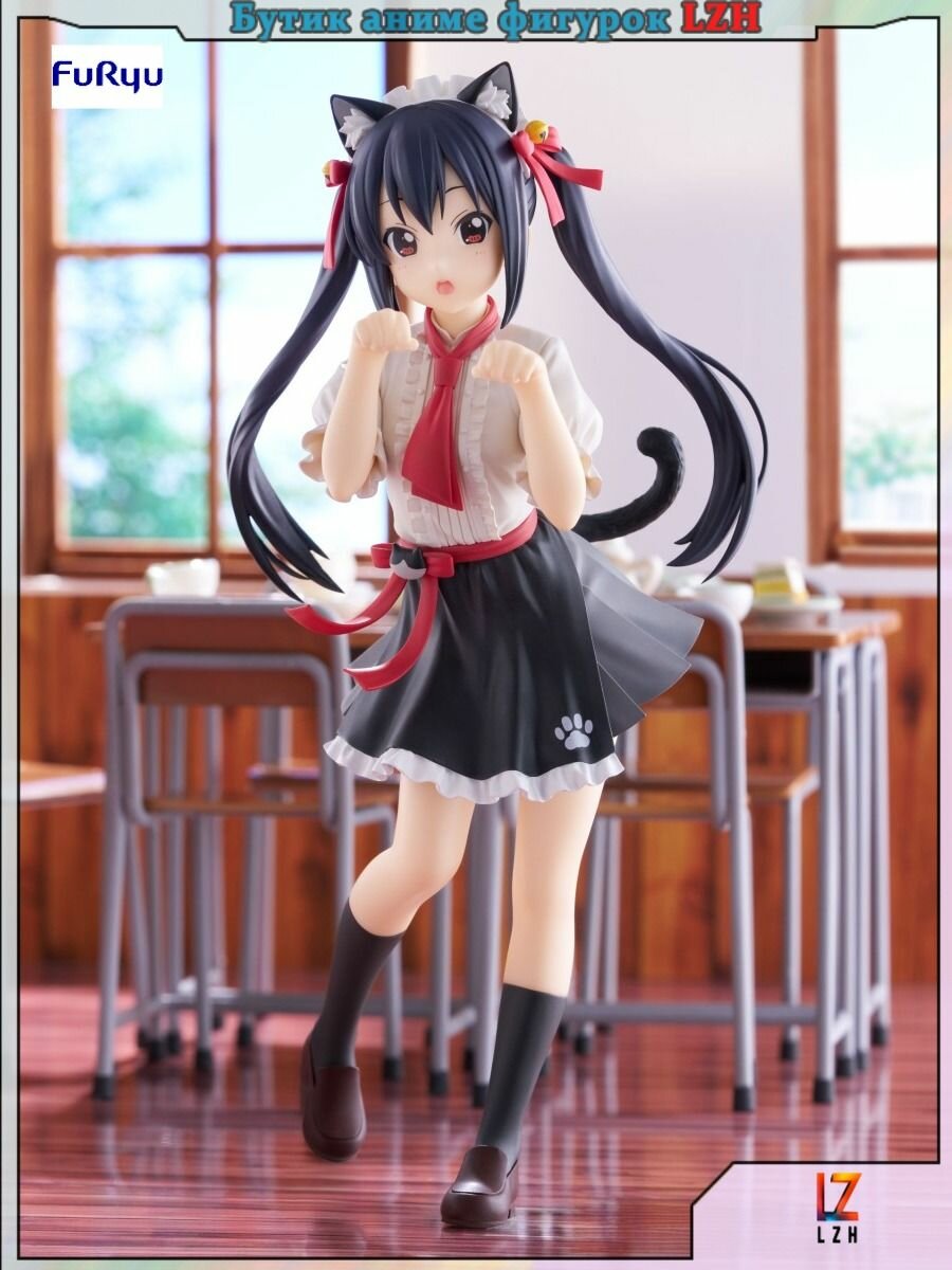Аниме Фигурка FuRyu Trio-Try-iT Адзуса Накано(Nakano Azusa) Кэйон!(K-ON) 21см (LZH)