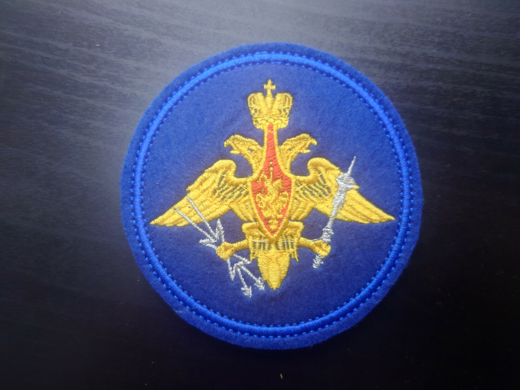 Шеврон Космические войска Орел