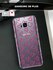 Чехол на Samsung Galaxy S8 + / Самсунг Галакси С8 Плюс с принтом "Темные сердечк...