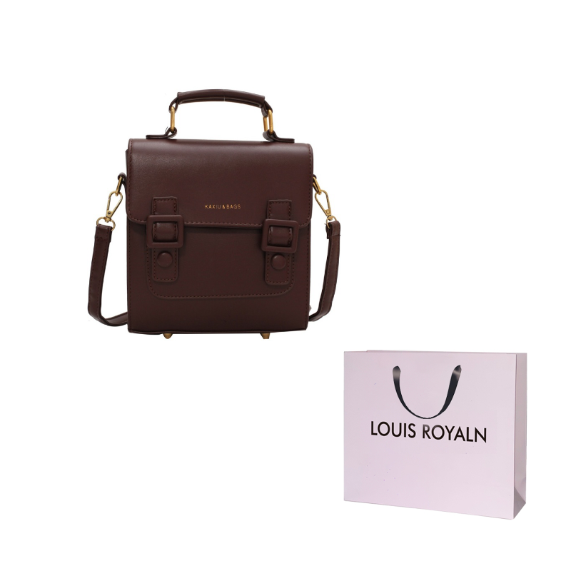 Рюкзак женский LOUIS ROYALN 1348761440, цвет: coffee