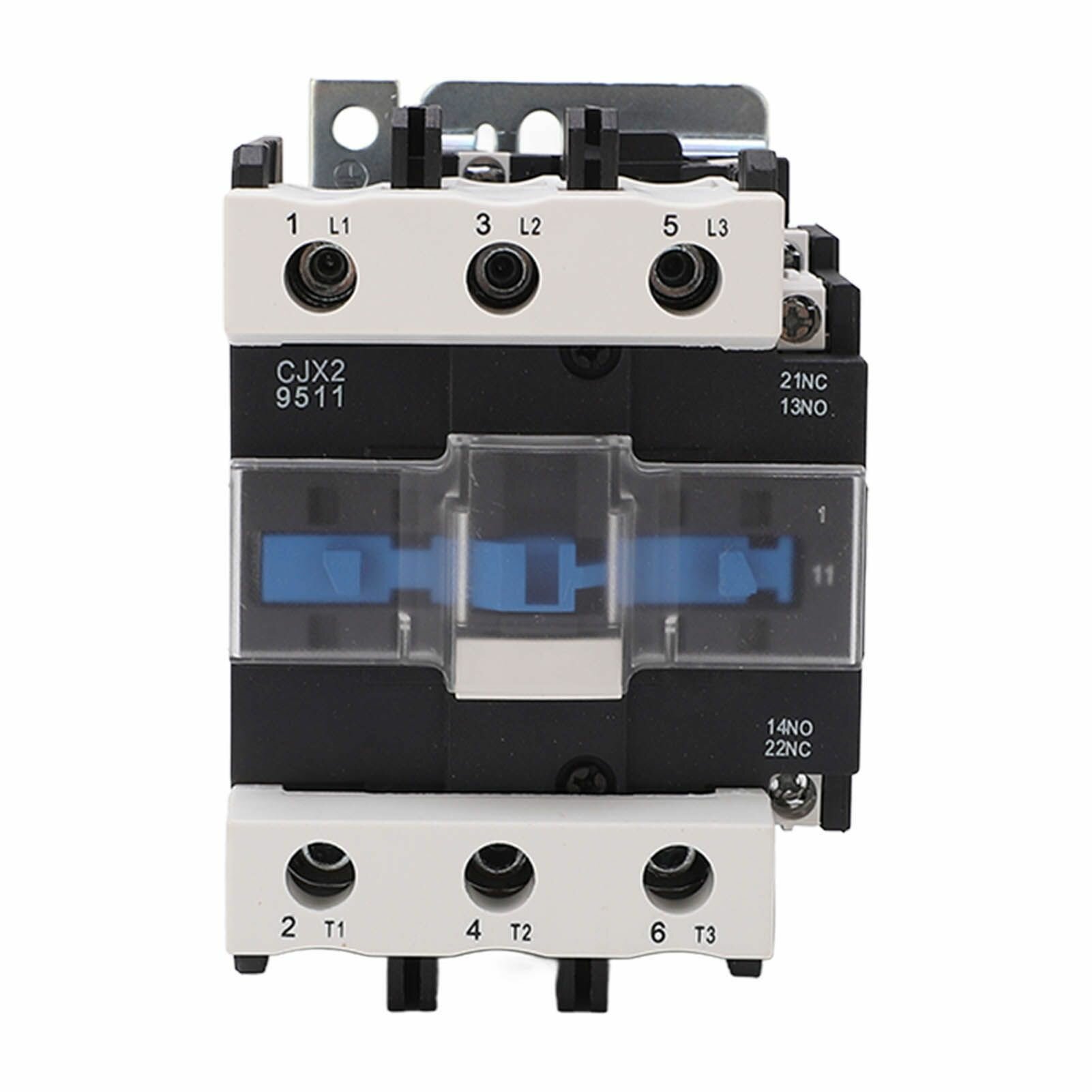 Контактор переменного тока огнестойкий, корпус ABS, электрический контактор 95А для распределения электроэнергии