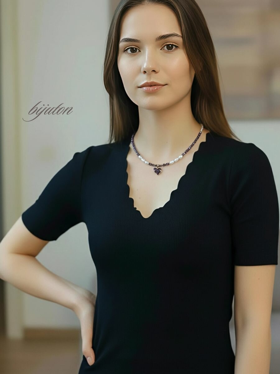 Бусы, хрусталь, искусственный камень