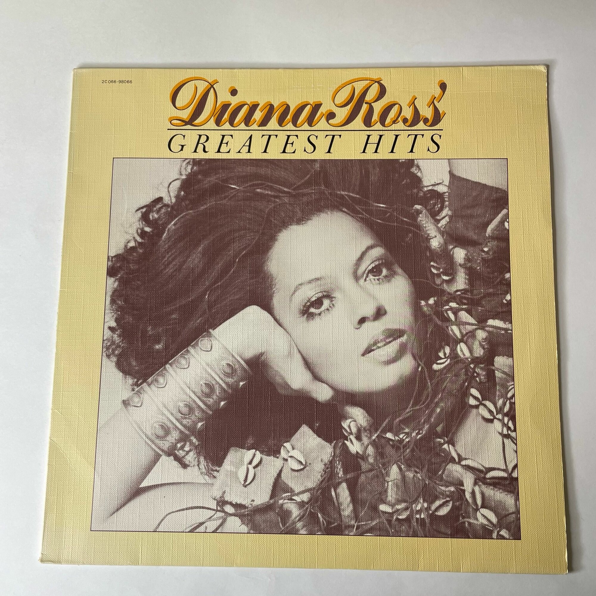 Винтажная виниловая пластинка LP Diana Ross Greatest Hits (Франция 1976)