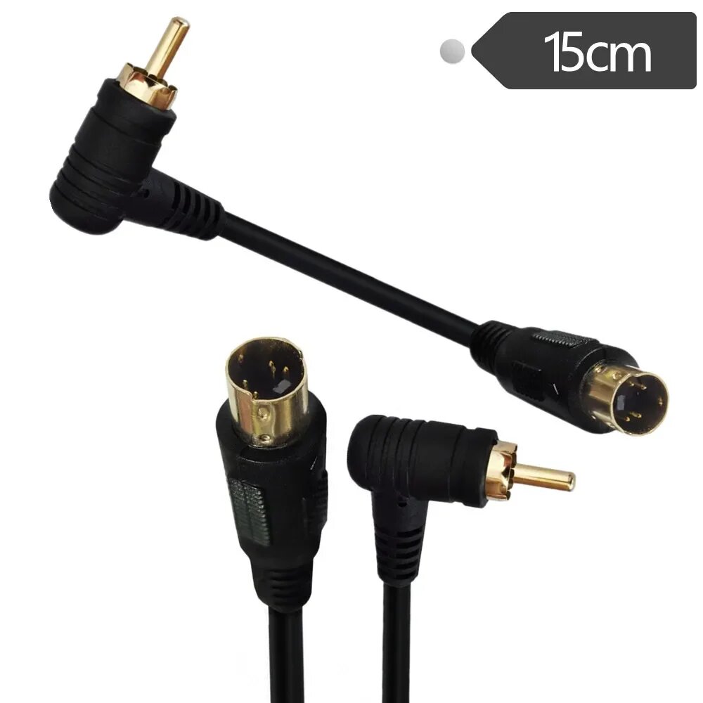 RCA-S кабель S-Video 0,15 м S-video 4P revolving