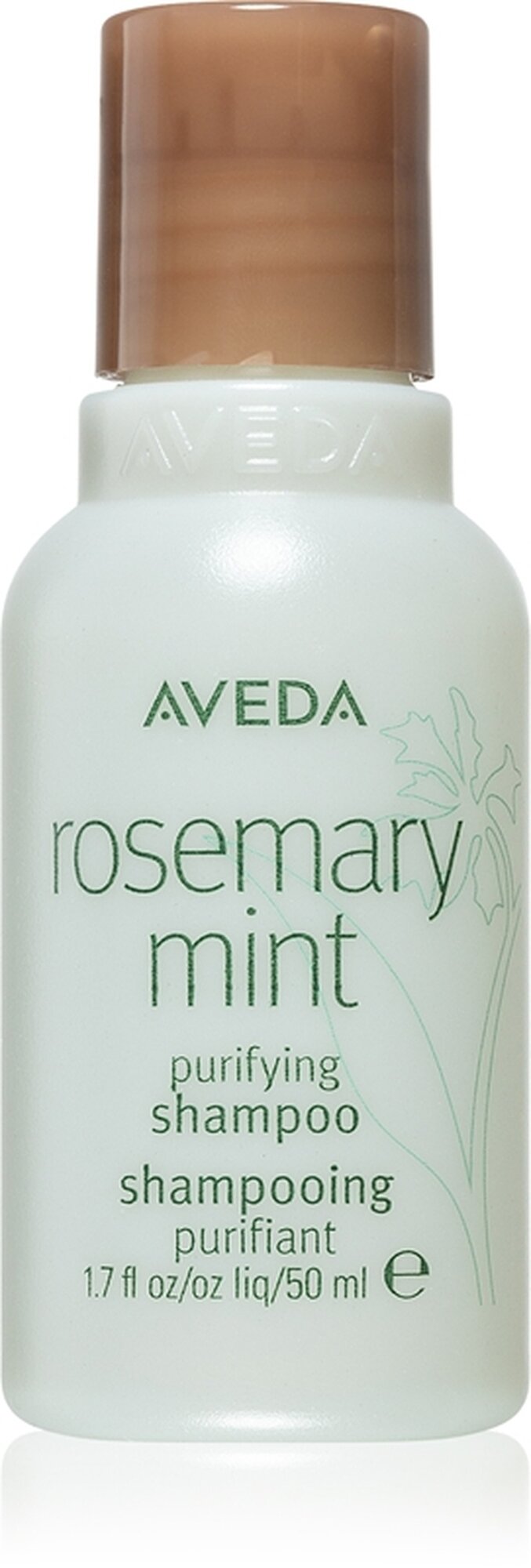 Aveda Глубоко очищающий шампунь для волос с розмарином и мятой Rosemary Mint Purifying Shampoo, 50 мл, AVD00832