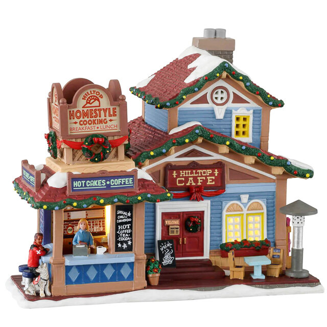 Кафе Hilltop 23*19 см, подсветка, Lemax, 15799-lemax