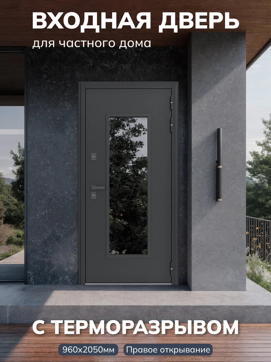 Дверь входная TRL Space правая 960х2050