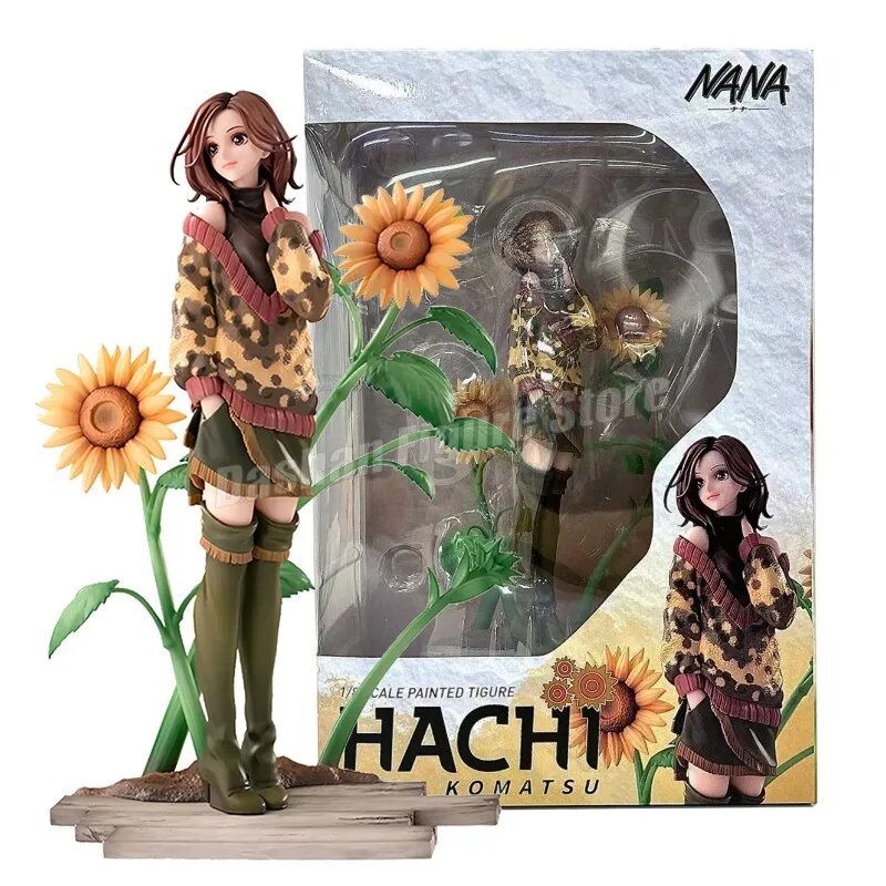 Фигурка героя из аниме хобби Макс Нана, ПВХ, красивая девушка, коллекционная кукла, модель, украшения комнаты, 24 см, фигурка Komatsu Нана, игрушки, подарки, Oosaki With Box, Унисекс