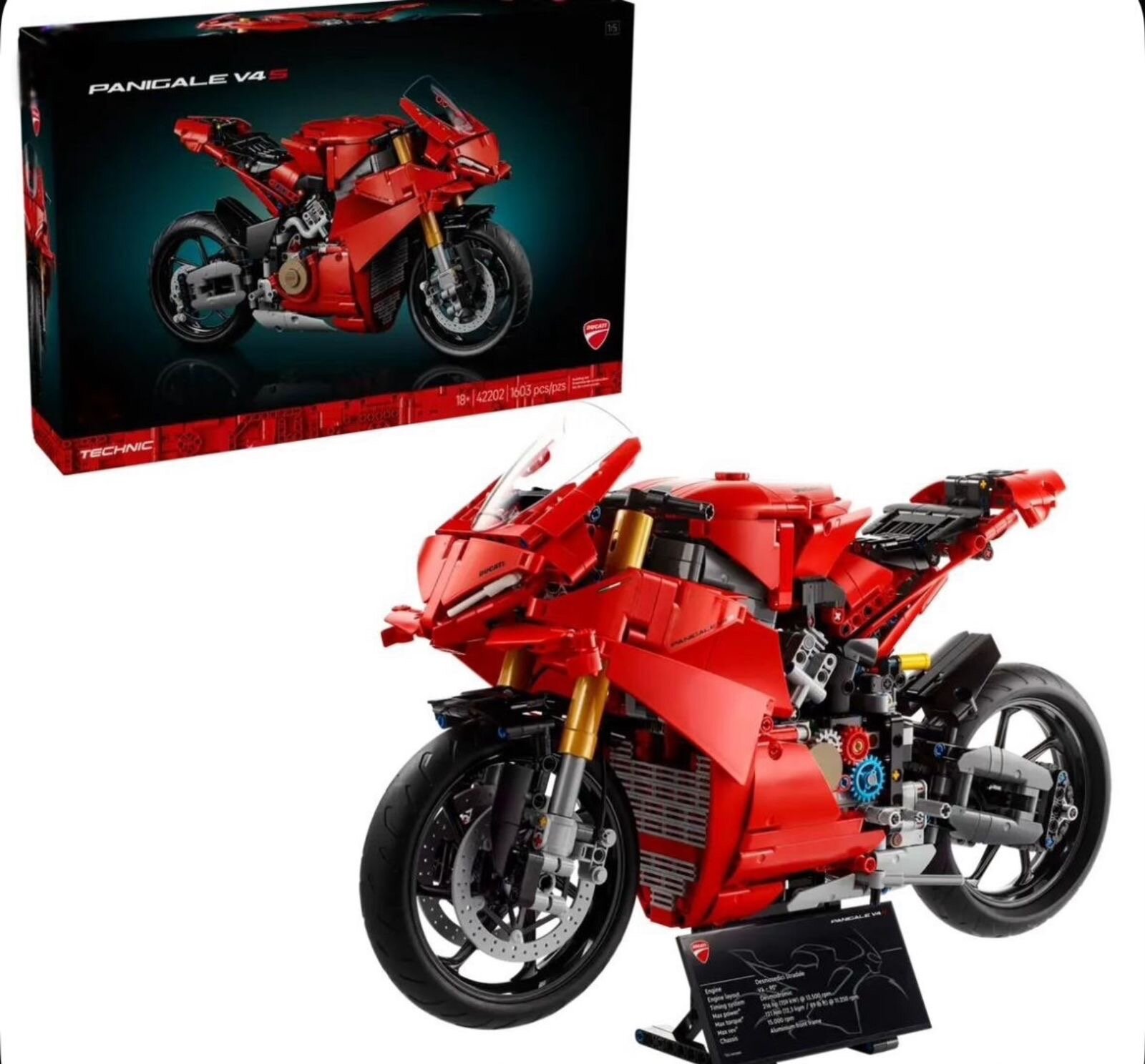 Конструктор Мотоцикл Ducati Panigale V4 S