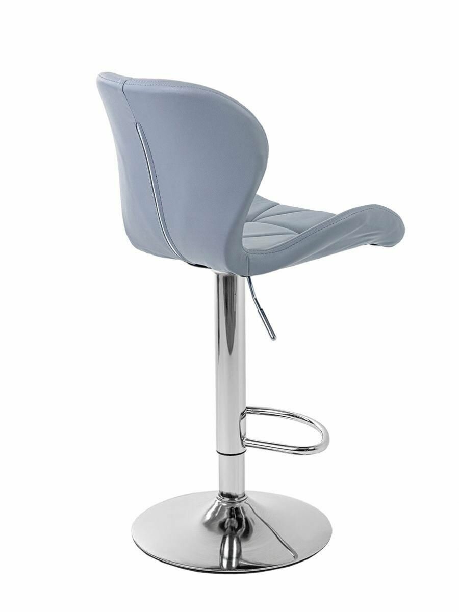 Барные стулья GEMLUX со спинкой для кухни с регулировкой высоты.