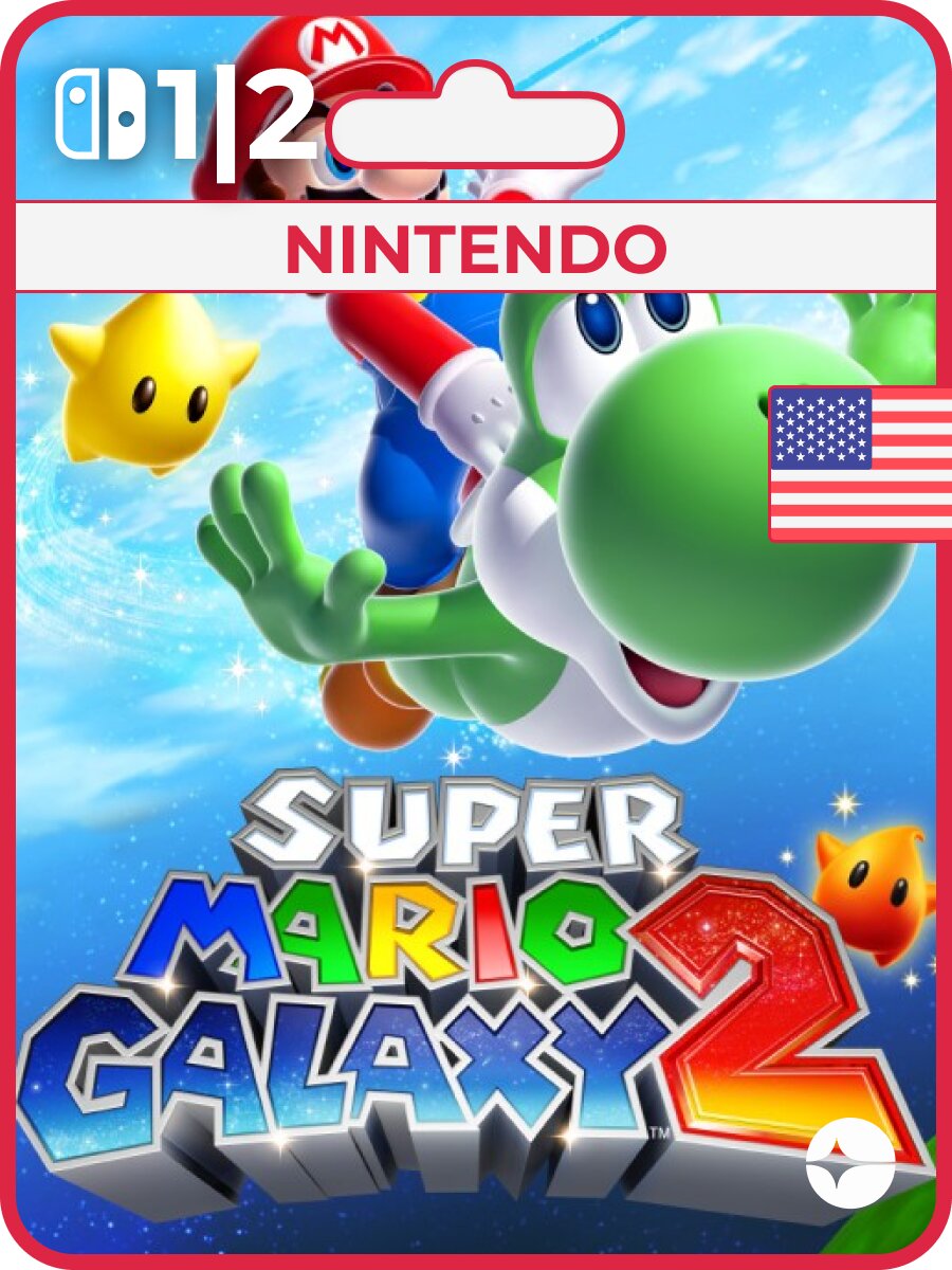 Super Mario Galaxy 2 для Nintendo Switch 1&2 [Цифровая версия, США]