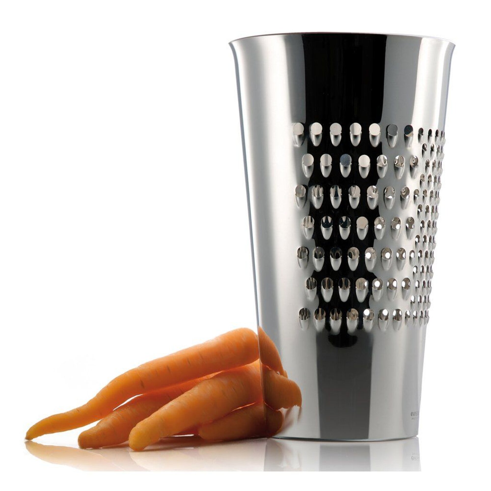 Терка Eva Solo "BUCKET" ES567125, нержавеющая сталь, с контейнером, серебристая