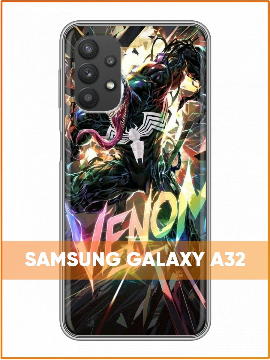 Чехол для Samsung Galaxy A32 с принтом для мальчиков с Веномом (Самсунг Галакси А32)