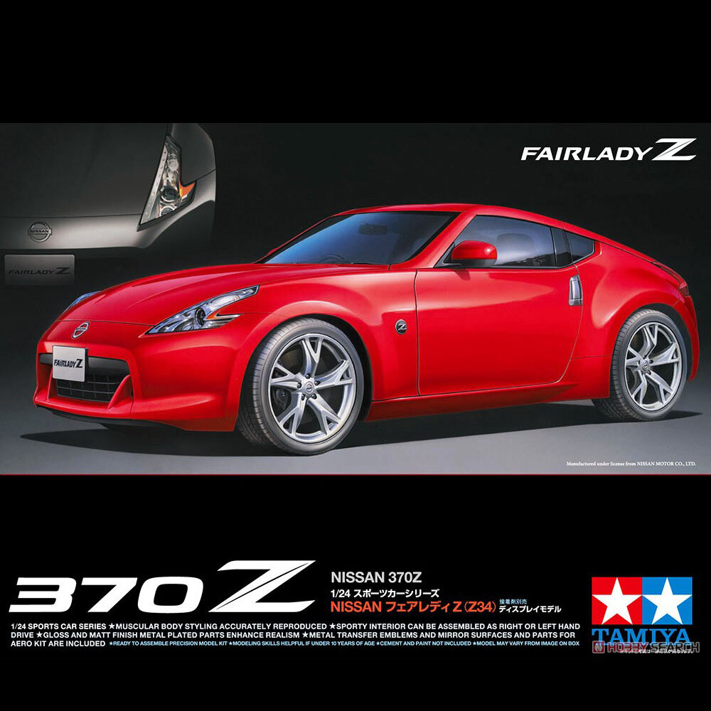 Сборные автомобилей модели Tamiya-24315 1/24 nissan fairlady Z 370Z (z34) sports car model kit