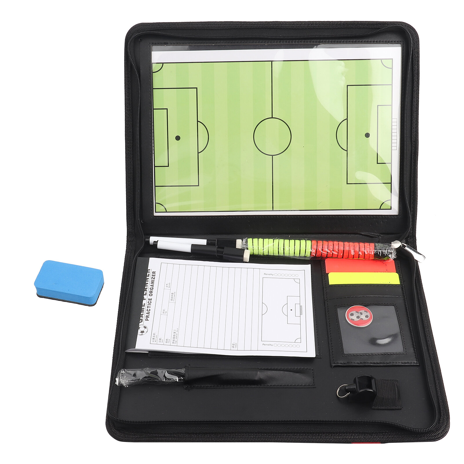 Многофункциональная складная тренерская доска для футбола, баскетбола и волейбола, набор тактических тарелок.