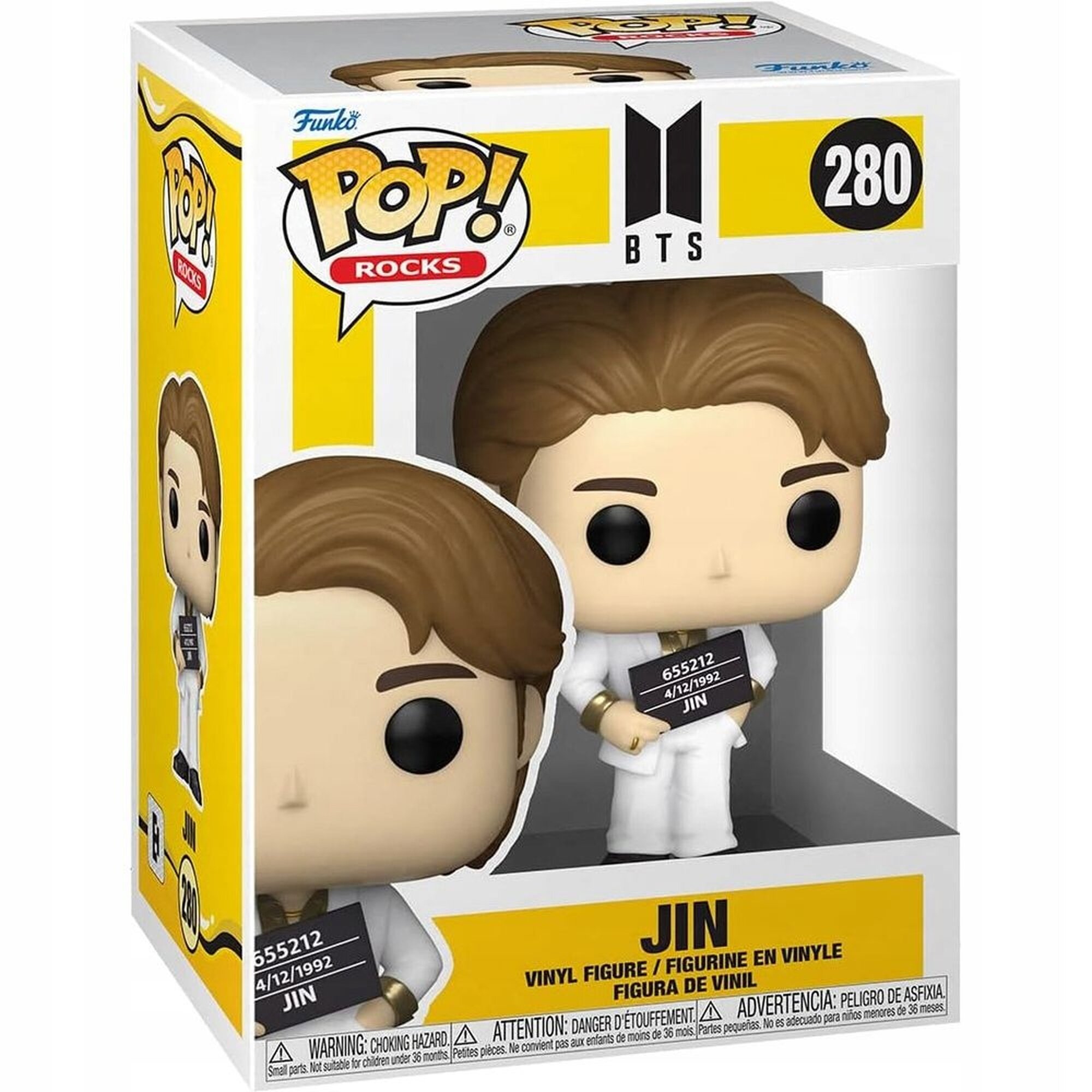Фигурки Funko Pop ROCKS - Коллекционная фигурка BTS Jin - Фанко 280
