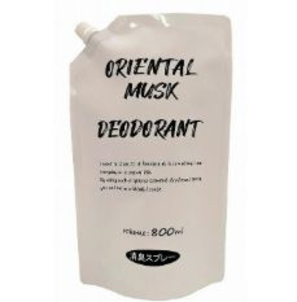 Rocket Soap Кондиционер-спрей для тканей (аромат восточного мускуса) 800 мл, сменная упаковка с крышкой